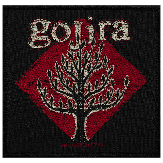 naszywka GOJIRA - TREE OF LIFE | sklep MetalHead.pl - rockowe ciuchy ...