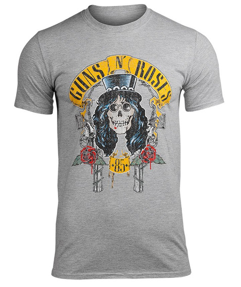 koszulka GUNS N' ROSES - SLASH 85 szary melanż | sklep MetalHead.pl ... koszulka GUNS N' ROSES - SLASH 85 szary melanż | sklep MetalHead.pl ...